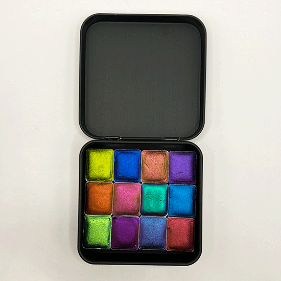 Legendary Watercolour Palette – Shimmer Drops Paint