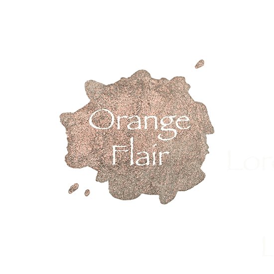 Orange Flair Shimmer Watercolour Paint Half Pan (Limited Edition ...