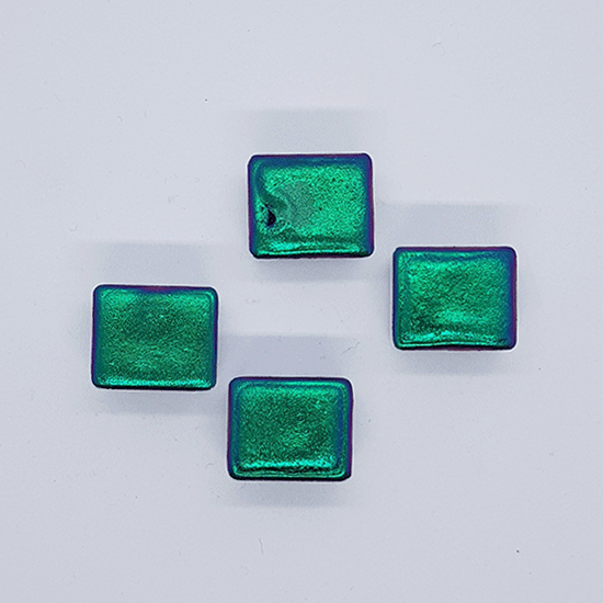 Siren Colour Shift Watercolour Paint Half Pan – Shimmer Drops Paint