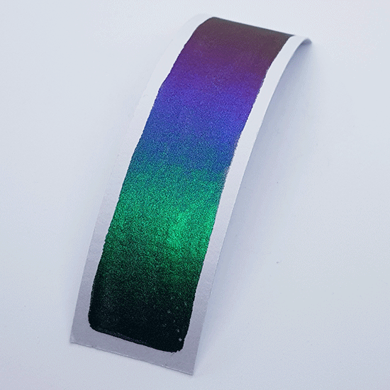 Siren Colour Shift Watercolour Paint Half Pan – Shimmer Drops Paint